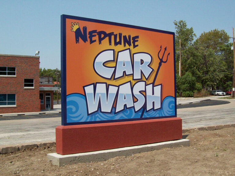 Dimensional Outdoor Foam Monument Signage from Signco - Signco